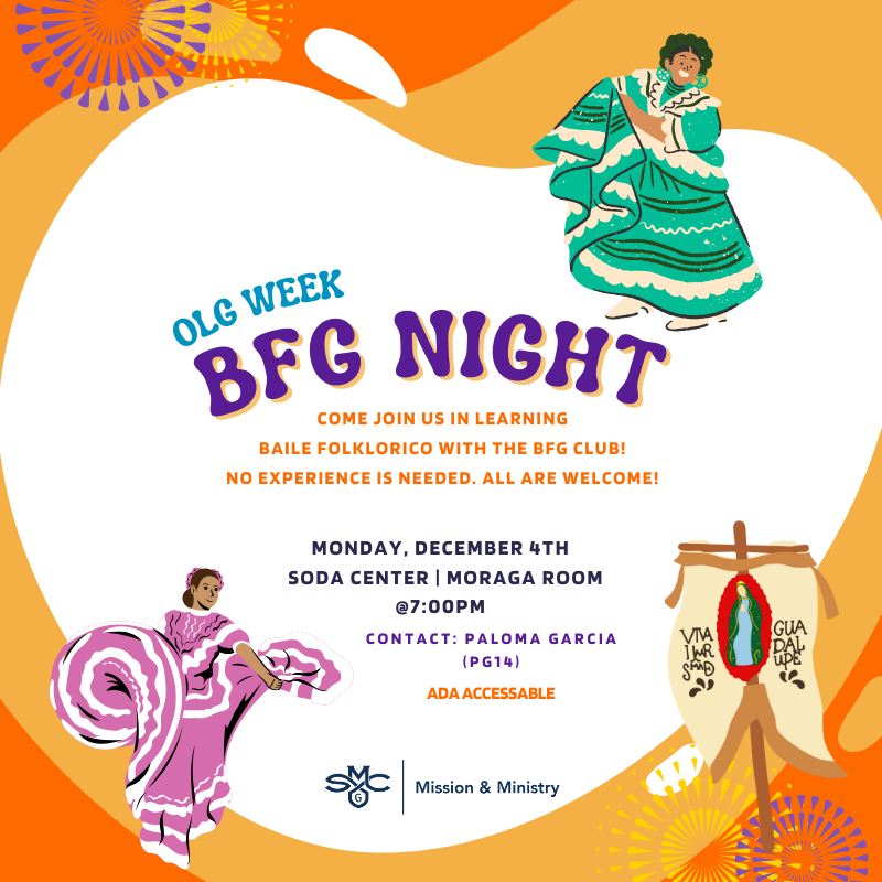Our Lady of Guadalupe BFG Night | Saint Mary's College