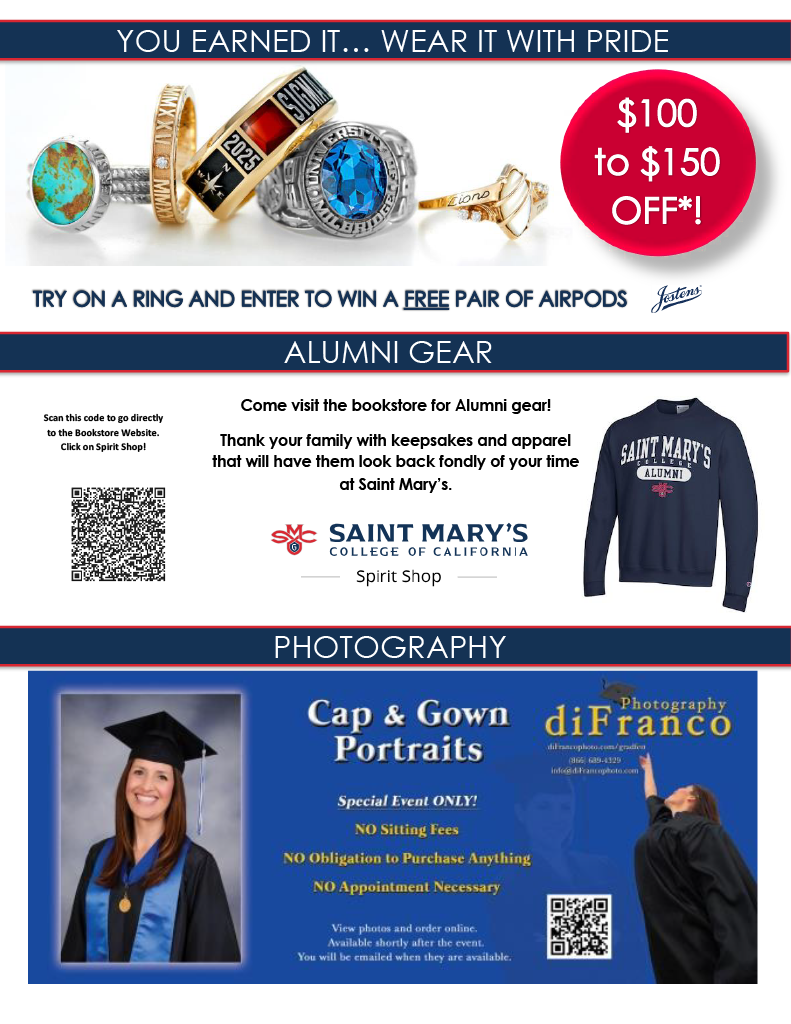 Graduation Fair | Saint Mary's College