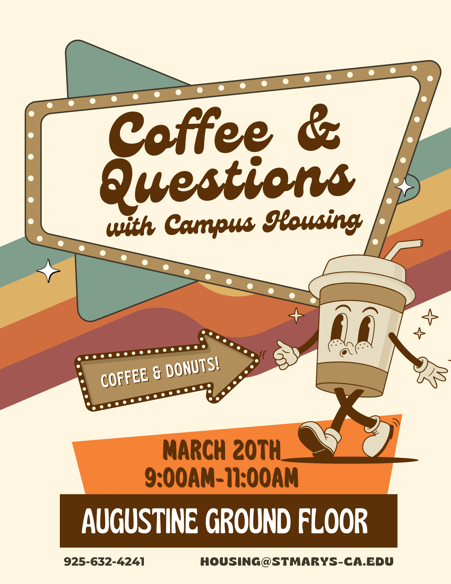 Coffee & Questions with Campus Housing | Saint Mary's College