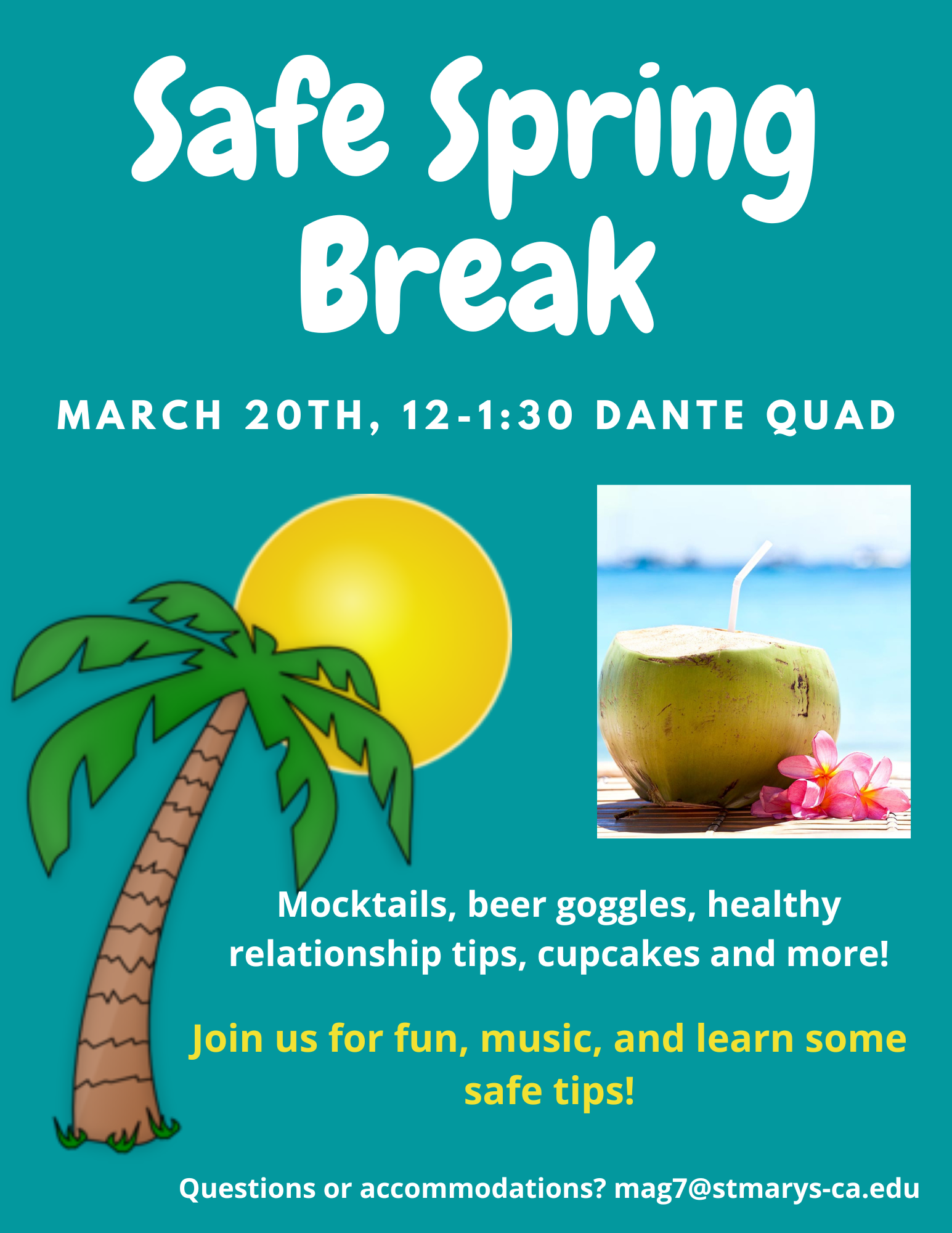 Safe Spring Break | Saint Mary's College