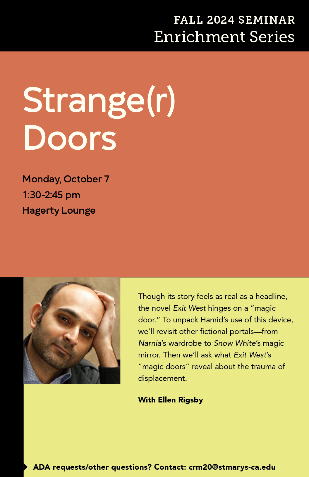 Strange(r) Doors | Saint Mary's College