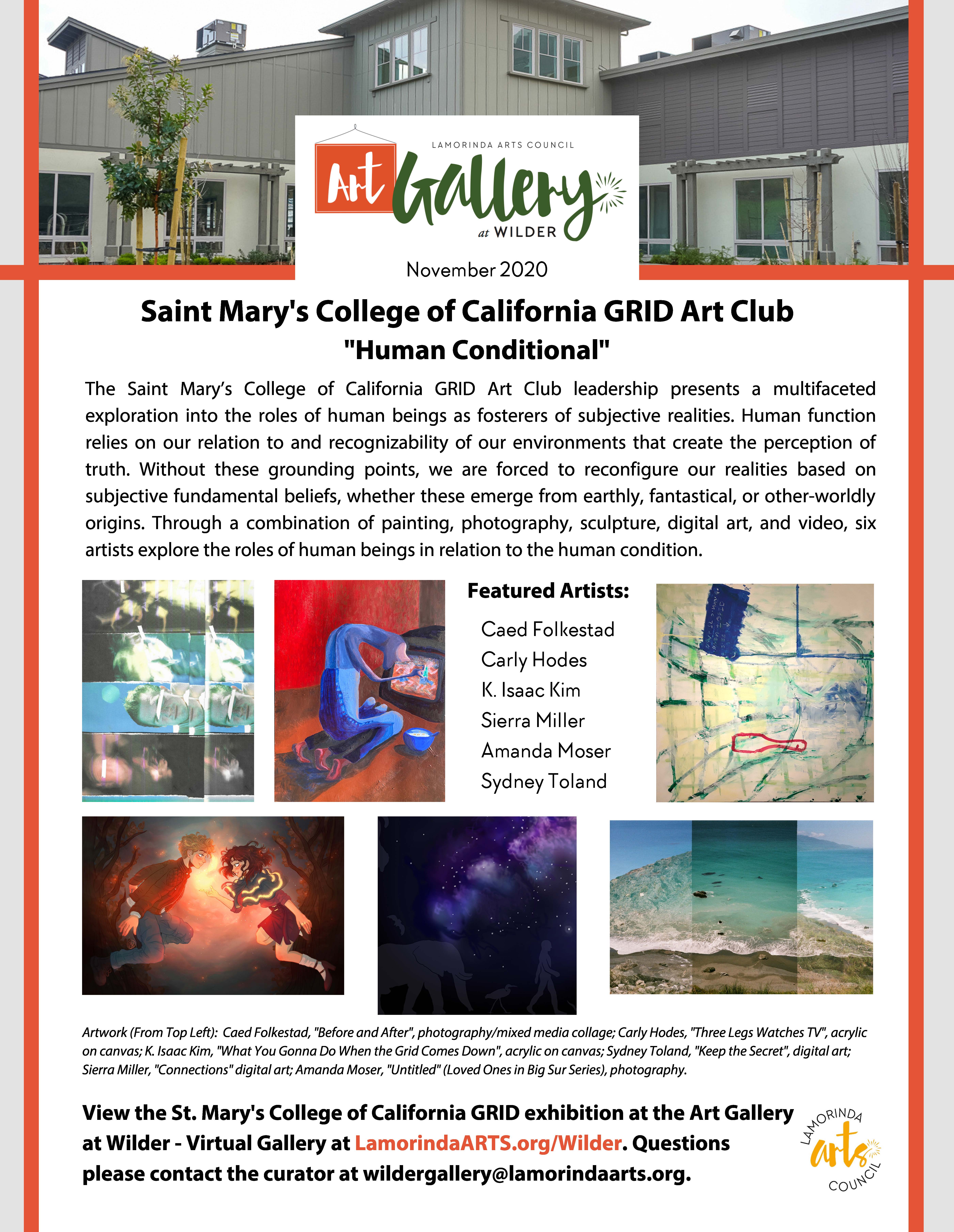 GRID (Student Art Club) exhibition video at the Wilder Gallery | Saint ...