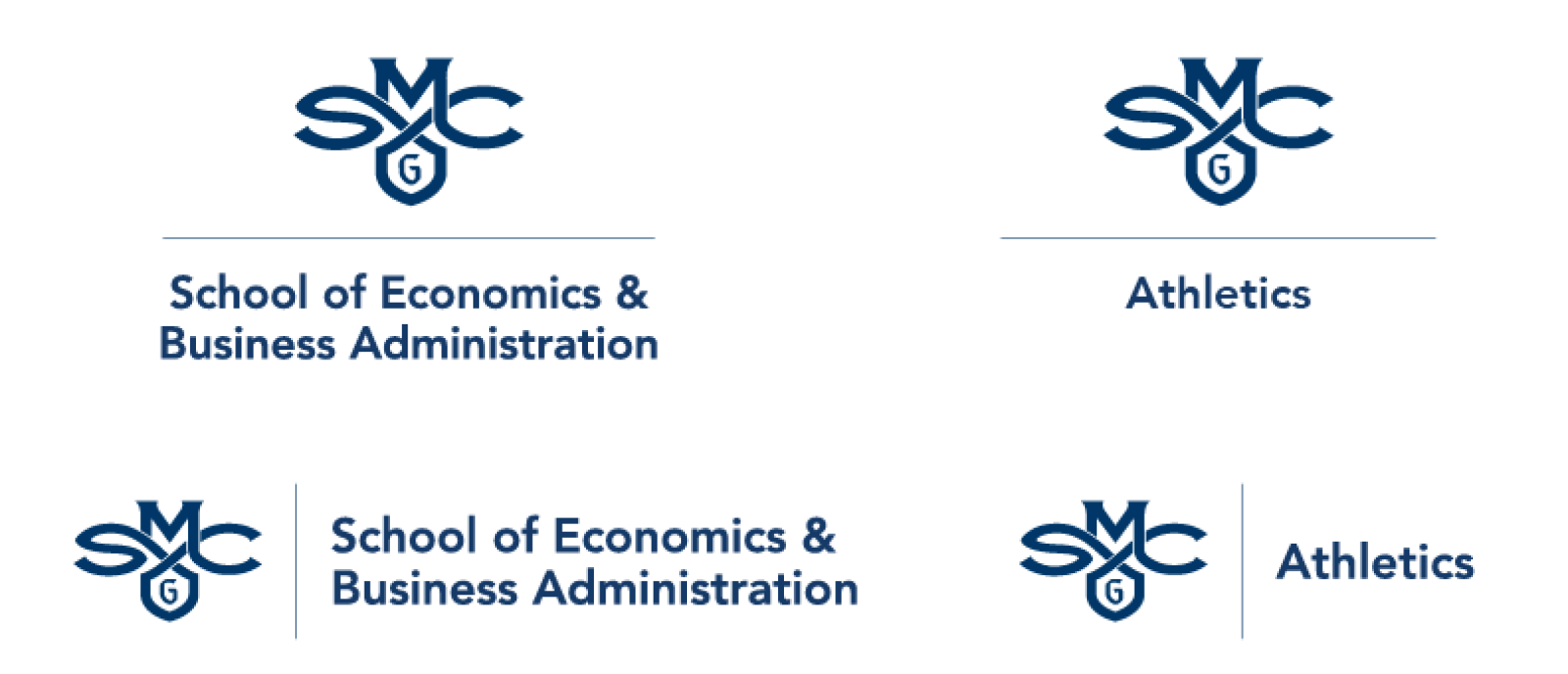 Department Logo Lockups | Saint Mary's College