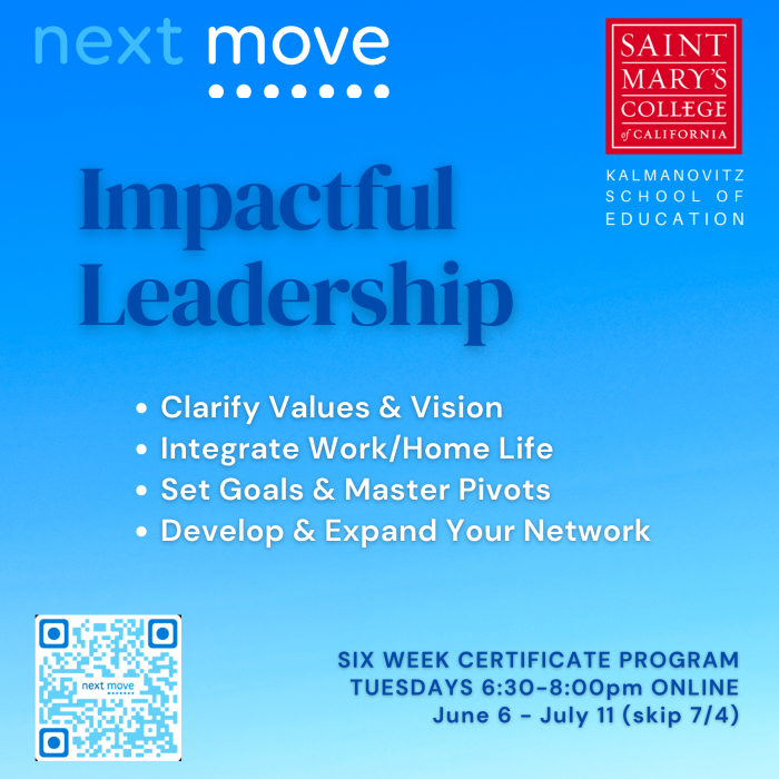 Impactful Leadership: Certificate Program | Saint Mary's College