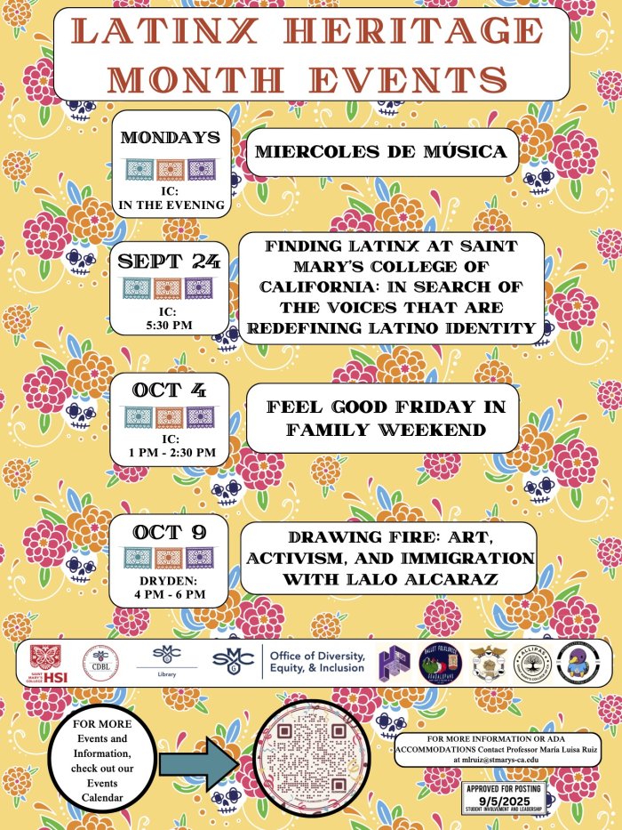 Latinx Heritage Month Events | Saint Mary's College