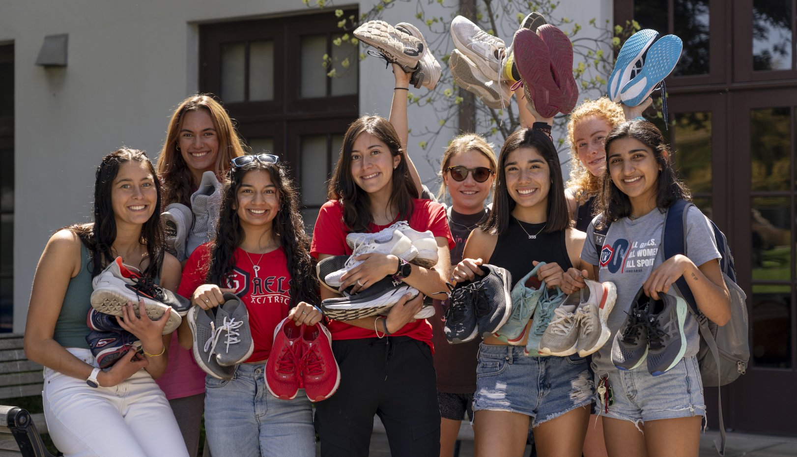 Student-Athlete Sofia Cuevas '23 Organizes Second Annual Shoe Drive April 6 | Saint Mary's College
